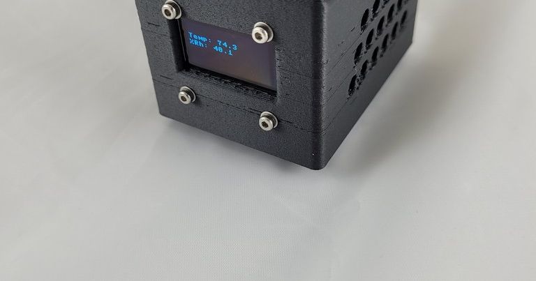Wemos D1 Environmental Monitor by n9dmt | Download free STL model ...
