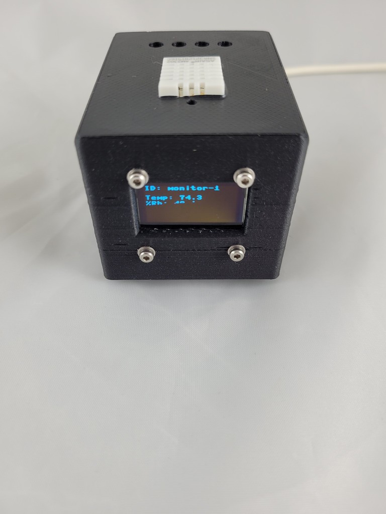 Wemos D1 Environmental Monitor by n9dmt | Download free STL model ...