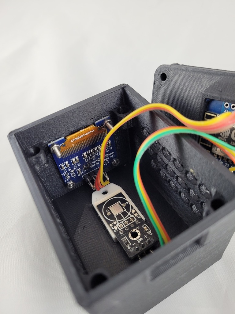 Wemos D1 Environmental Monitor by n9dmt | Download free STL model ...