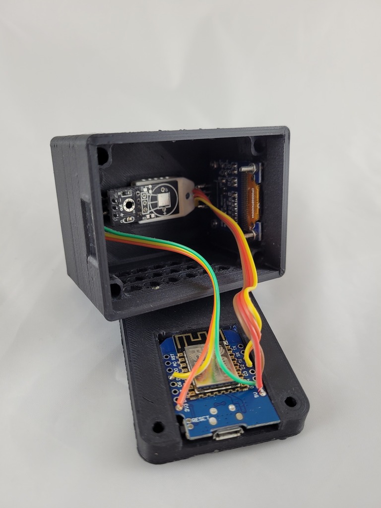 Wemos D1 Environmental Monitor by n9dmt | Download free STL model ...