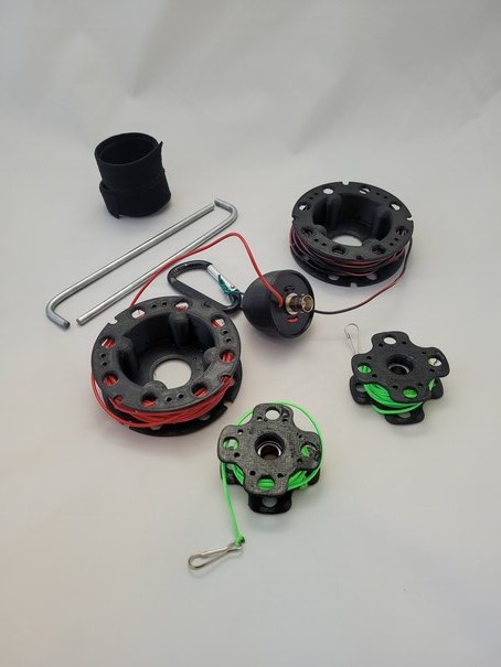 QRP Reel Antenna for 20M by n9dmt | Download free STL model ...