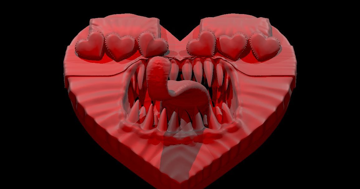 Spinning Heart Shaped Bed Mimic by MZ4250 | Download free STL model ...