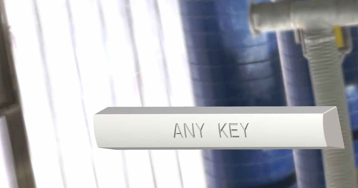 Wheres the any key? by jimbob | Download free STL model | Printables.com