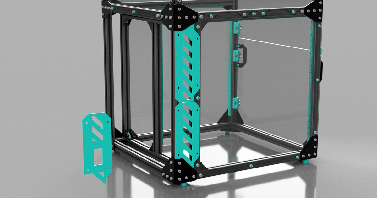Ratrig V-Core 400-500mm Enclosure 2.0 Electronics Side Panels by ...