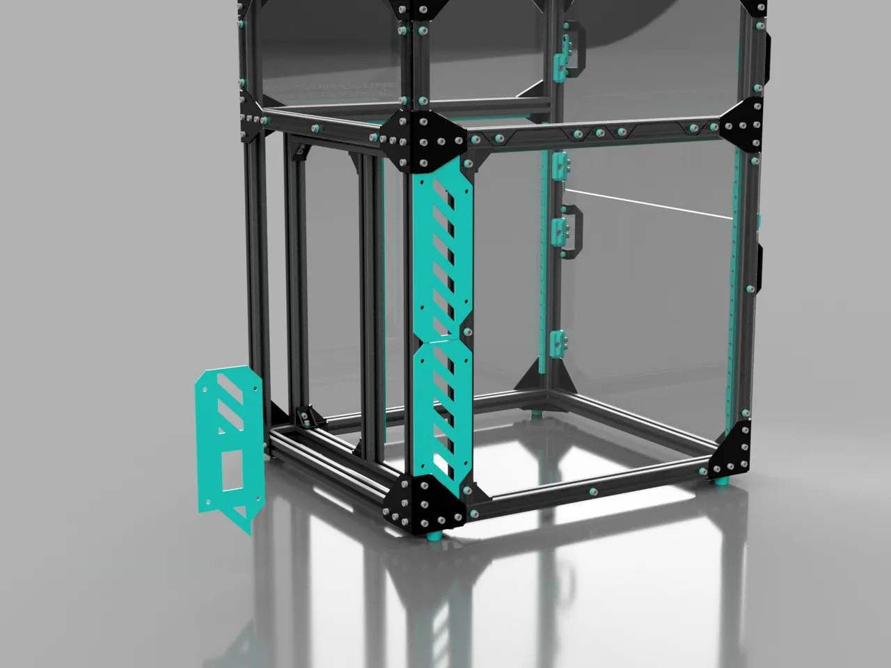 Ratrig V-Core 400-500mm Enclosure 2.0 Electronics Side Panels by ...