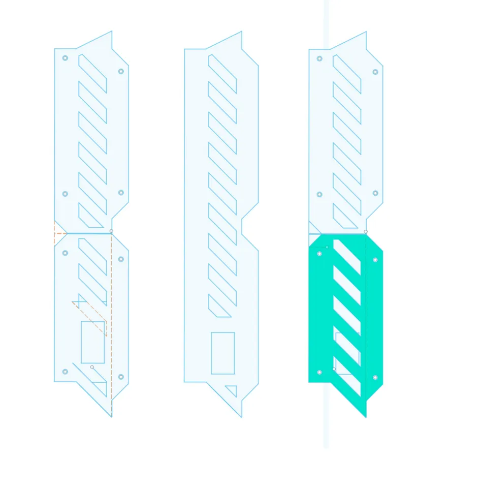 Ratrig V-Core 400-500mm Enclosure 2.0 Electronics Side Panels by ...