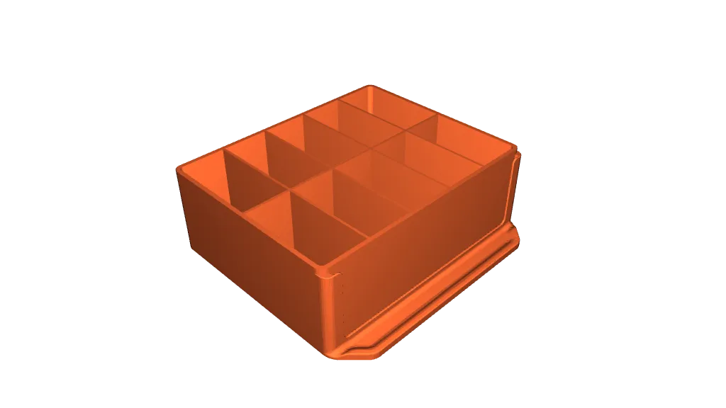 Modular Shelving 001 - 10 compartments by Pico | Download free STL ...