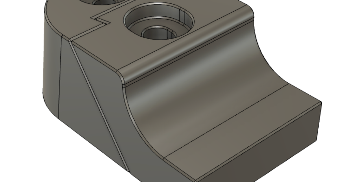 CNC Pivoting Wedge Clamp by Elphwrkz | Download free STL model ...