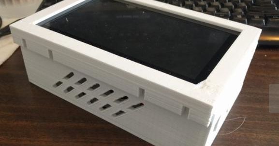 Raspberry PI 7 Inch Screen Project Box (or a Thermostat for me) by ...