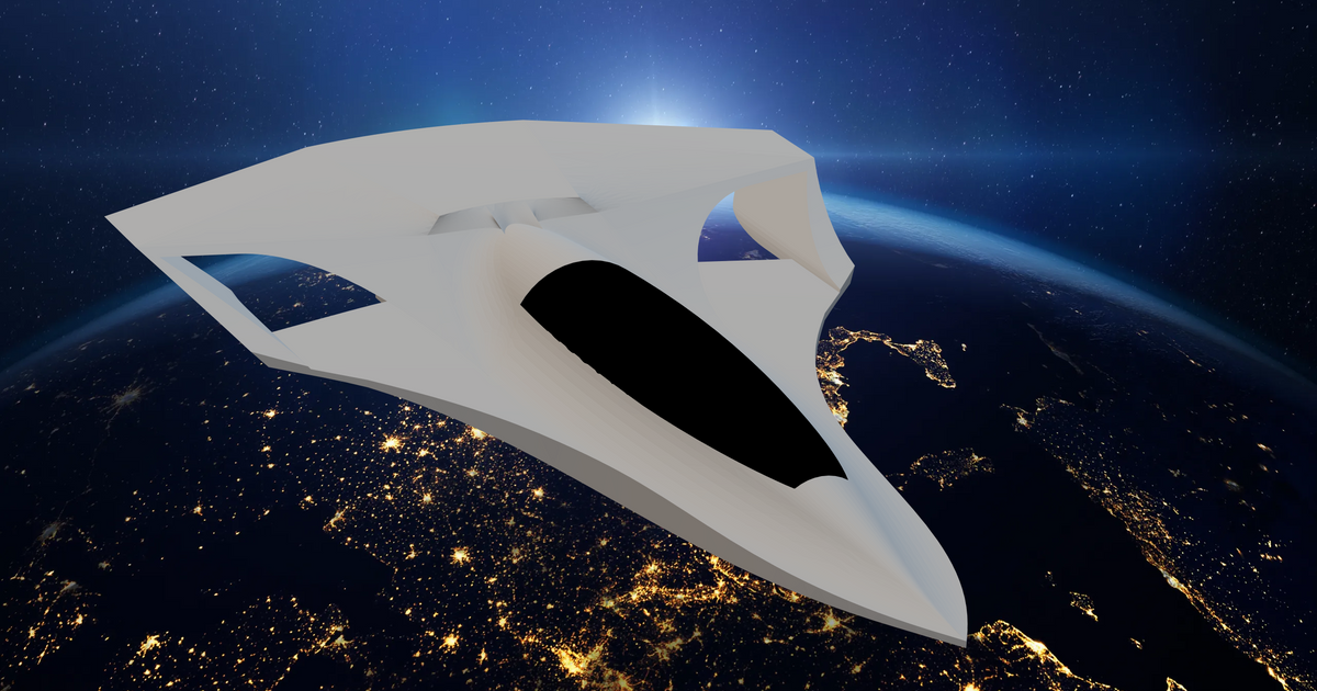 Spacejet by 3D Shuttle | Download free STL model | Printables.com