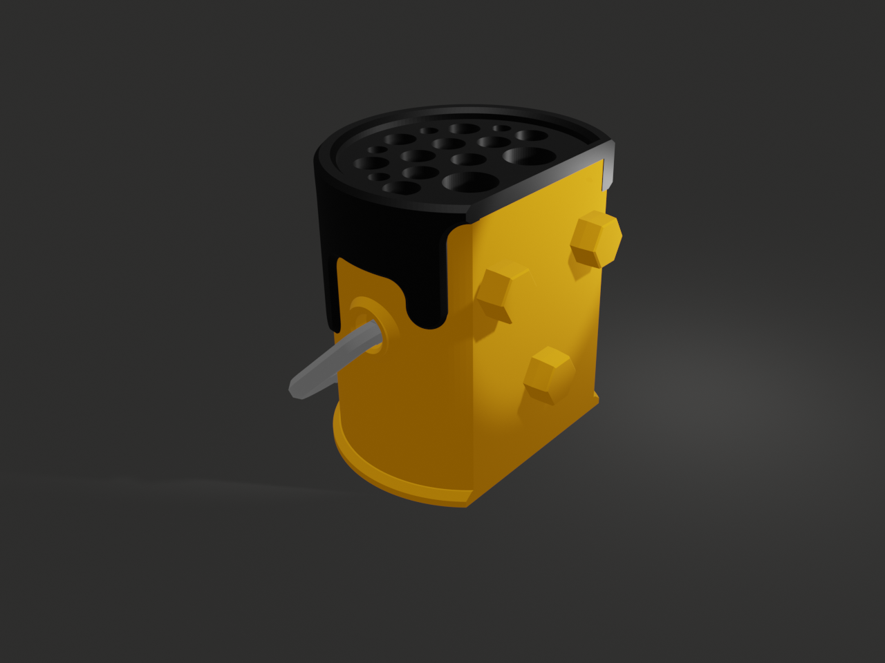 HSW honeycomb Drippy bucket remix by Antoine | Download free STL model ...