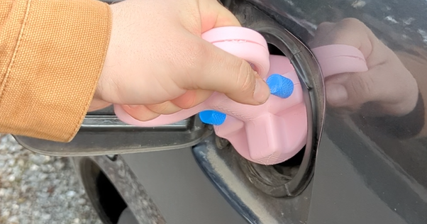 Vehicle Gas Cap Opener by Makers Making Change | Download free STL model | Printables.com