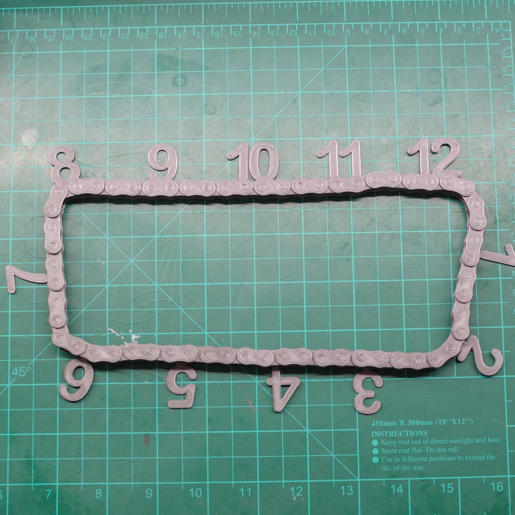 Chain Clock by David Kingsman | Download free STL model | Printables.com