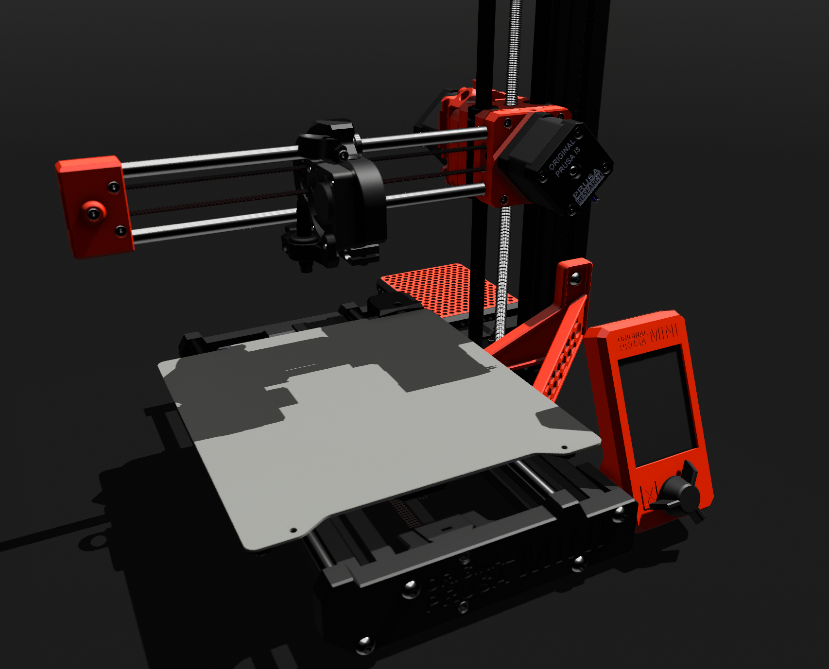 Prusa MINI/MINI+ Z-Top | Electronics Box Cover, by MaxT (REMIX) by MaxT ...