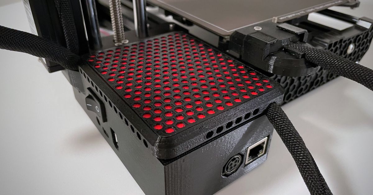 Prusa MINI/MINI+ Z-Top | Electronics Box Cover, by MaxT (REMIX) by MaxT ...