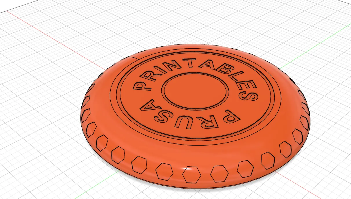 Prusa Printables Flying Disc by Tom Anderson (The Real NEO) | Download ...