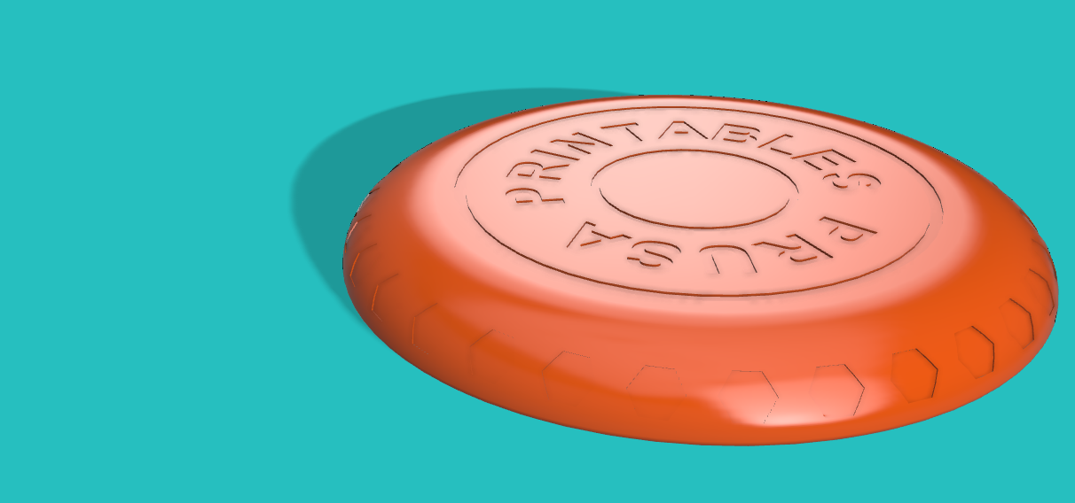 Prusa Printables Flying Disc by Tom Anderson (The Real NEO) | Download ...