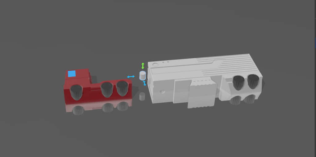 Print in Place Opimus Prime Truck V2 by ReProps | Download free STL ...