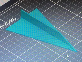 Plastic Paper Airplane by JoeSchu | Download free STL model ...
