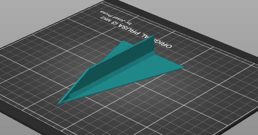 Plastic Paper Airplane by JoeSchu | Download free STL model ...