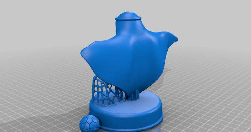 La'eeb（scanned by Revopoint MINI） by PLAprinter | Download free STL ...