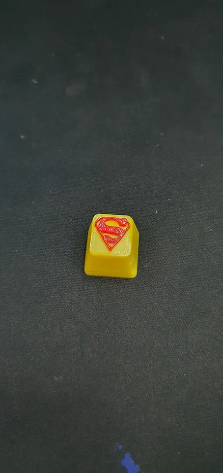 Superman Keycap by 3DLada | Download free STL model | Printables.com