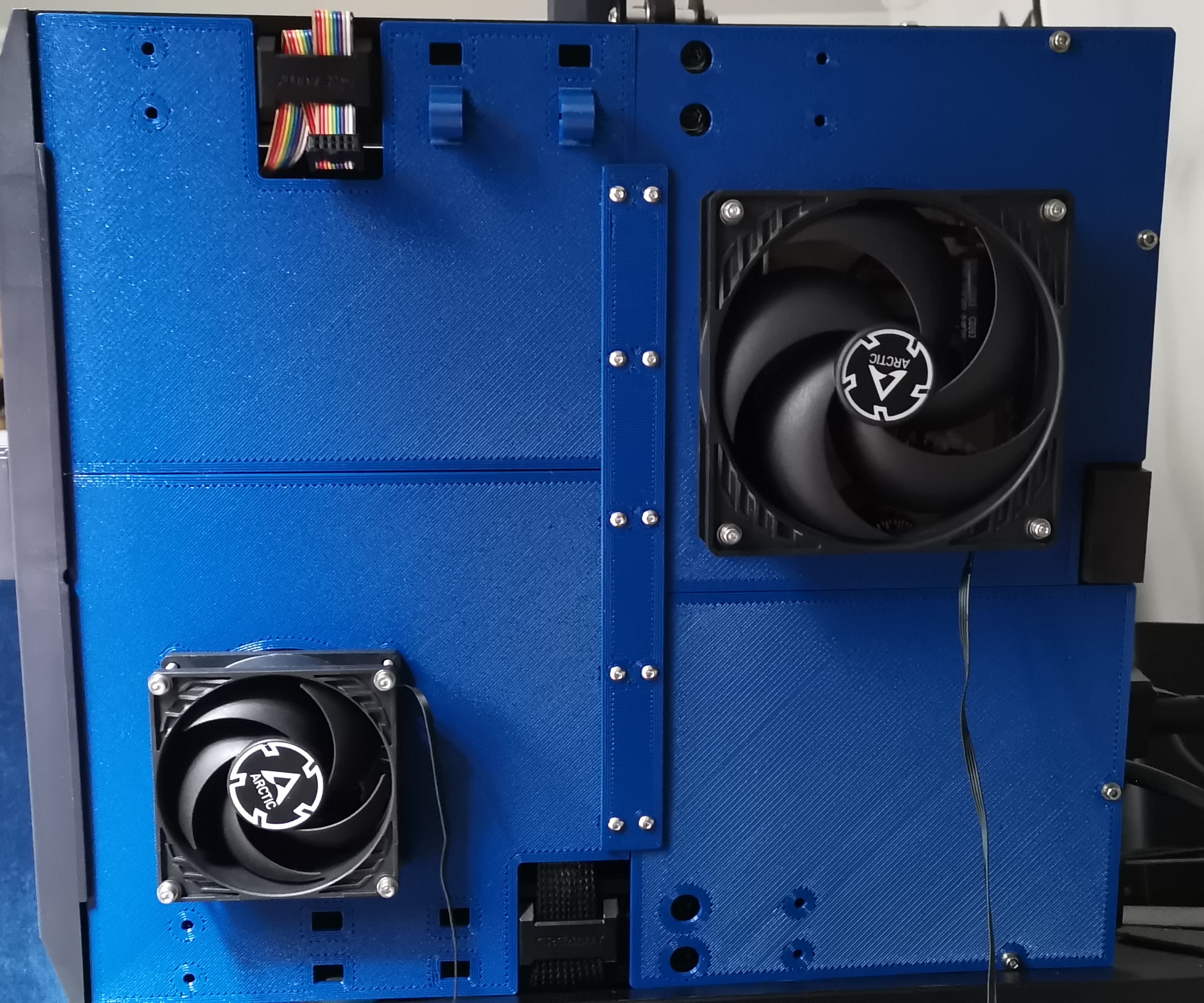 Ender 3 S1 - Mainboard and PSU Fan Mod by Jessi | Download free STL ...