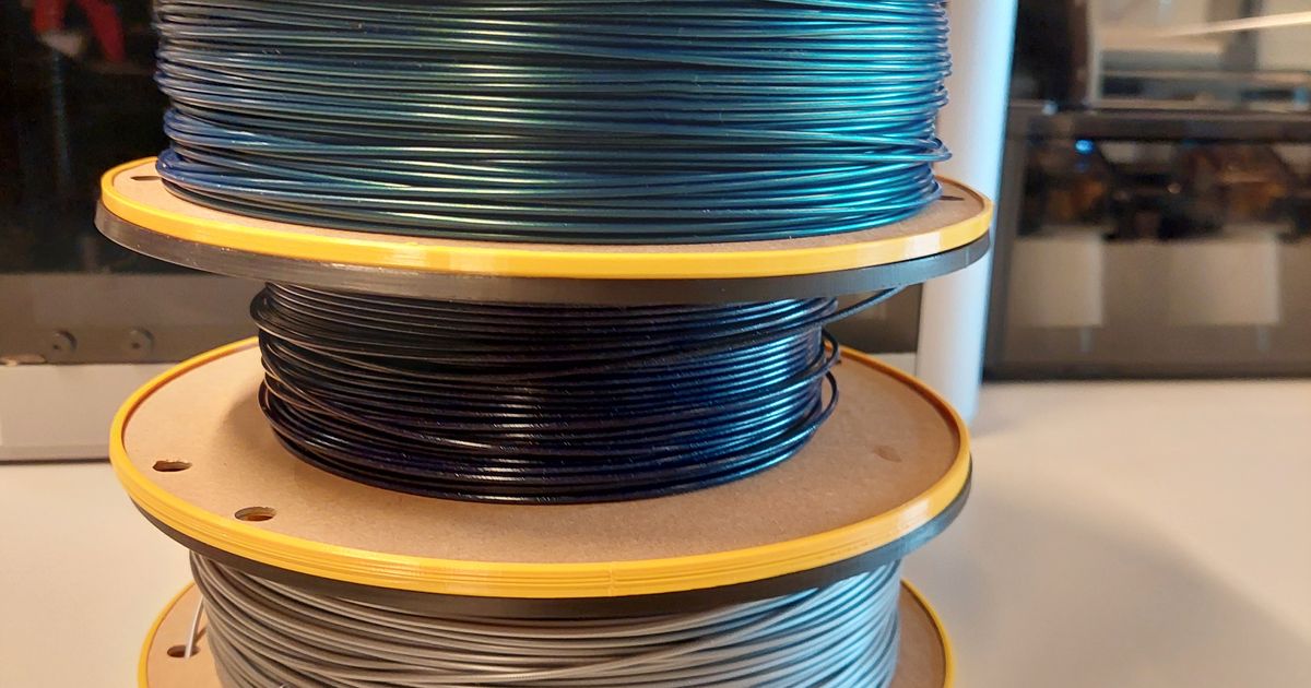 colorFabb cardboard spool ring by colorFabb | Download free STL model ...