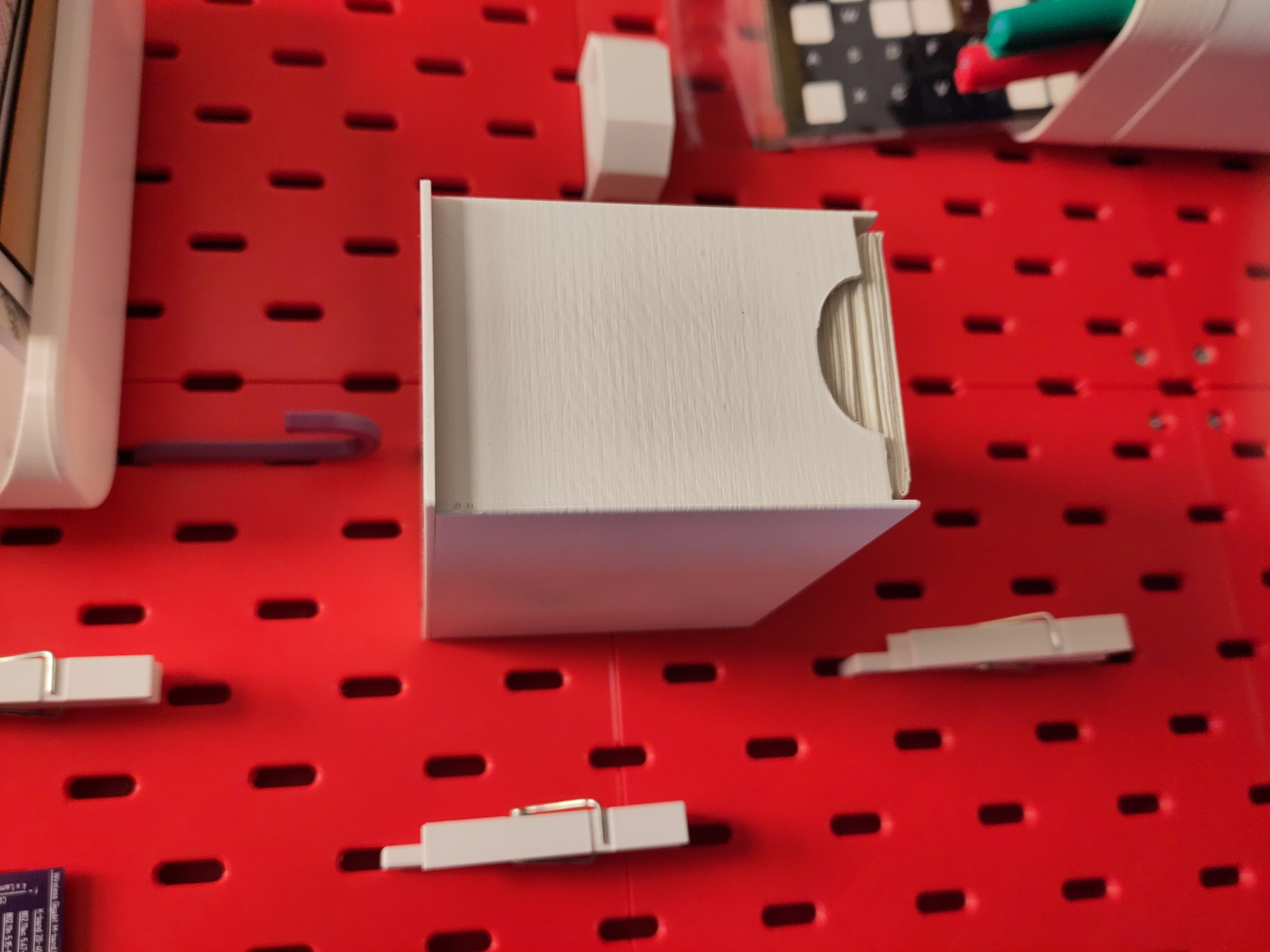 Tissue paper dispenser for skadis pegboard by LittleJoeMuc | Download ...