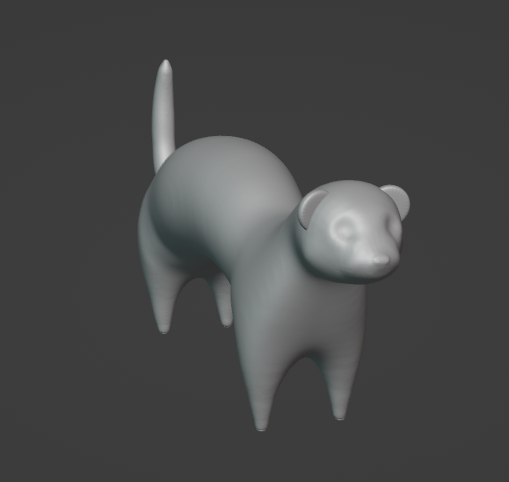 Fuzzy Ferret by sereture | Download free STL model | Printables.com