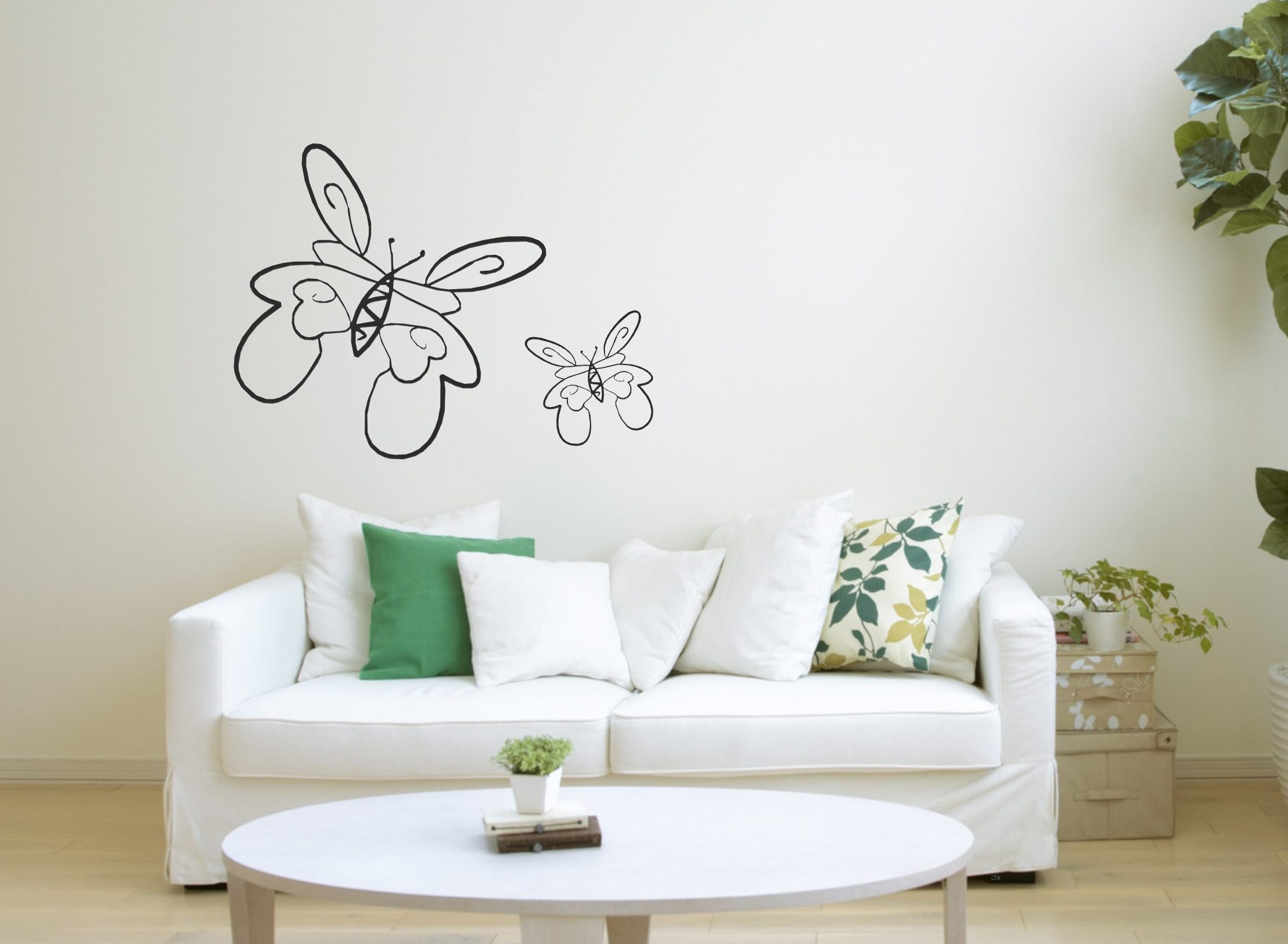 Thin lined Butterfly by Jesse | Download free STL model | Printables.com