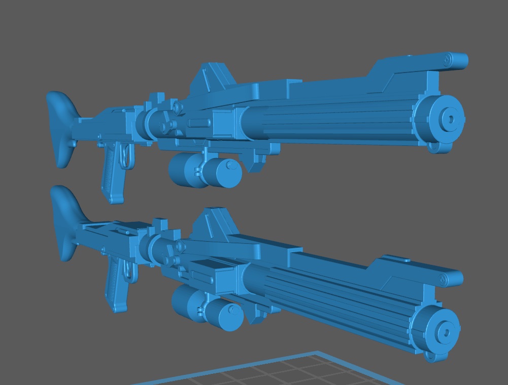 Star Wars Revenge of the Sith accurate DC15 A rifle for 1:12 , 1:6 and ...