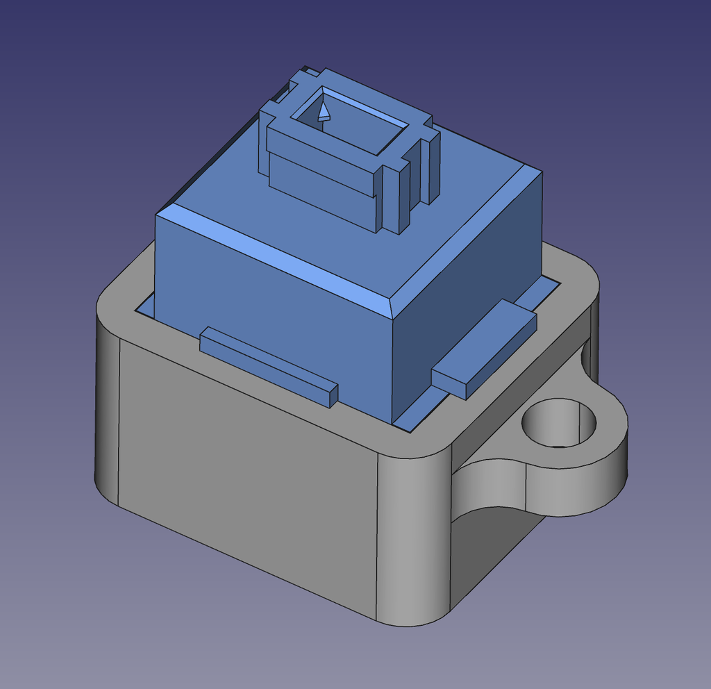 Alps/Matias Switch Keychain by bonnee | Download free STL model ...