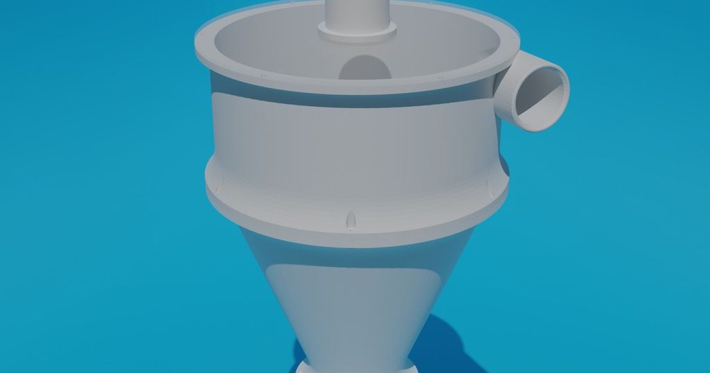 Cyclone Seperator por Sir Kuhnhero | Descargar modelo STL gratuito ...