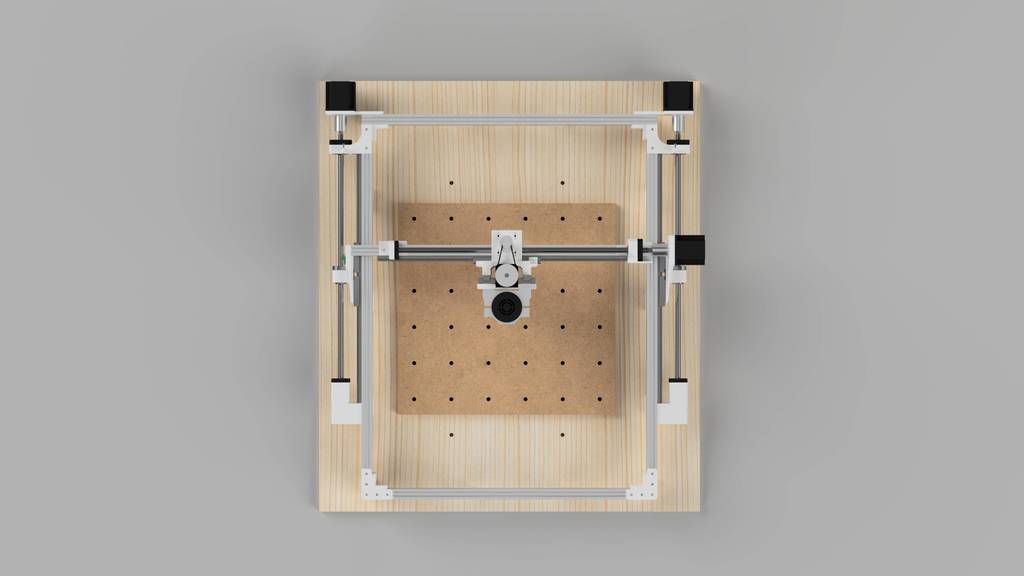3d Printed Cnc Router By Sir Kuhnhero Download Free Stl Model
