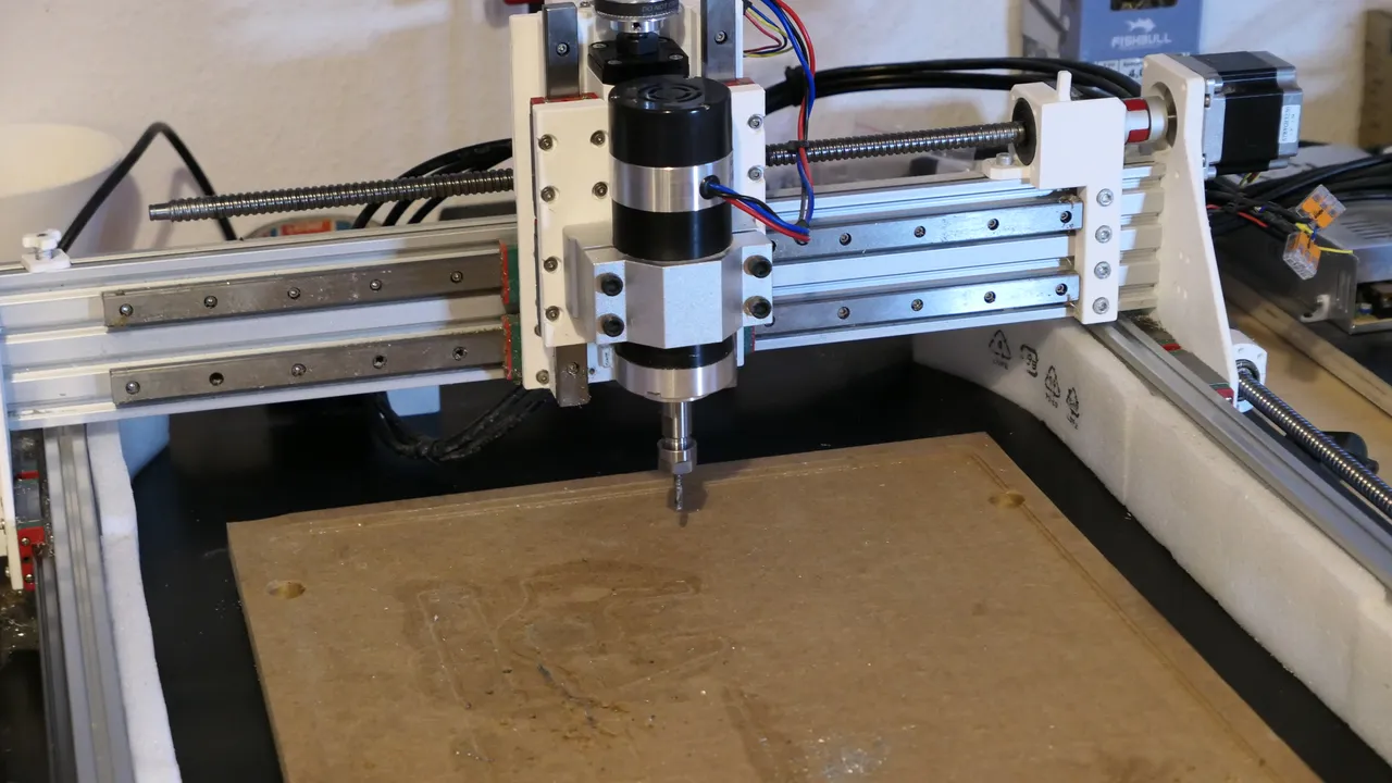 3D Printed CNC Router by Sir Kuhnhero | Download free STL model ...