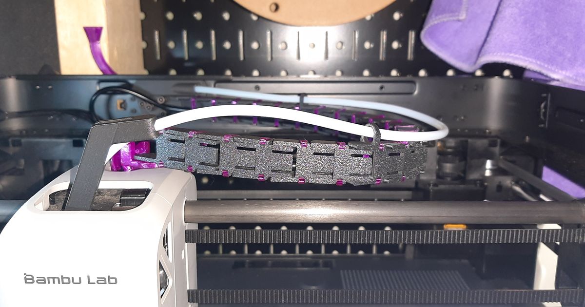 P1P Printable NO SAG Cable Chain by Lexi Dreamer | Download free STL ...