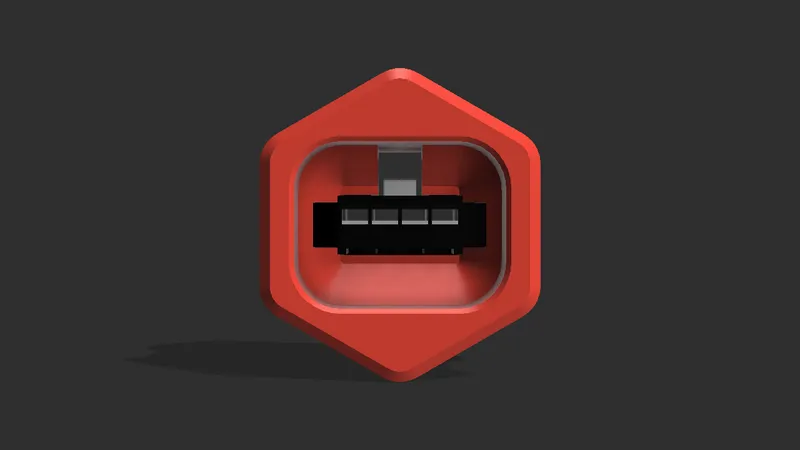 JST_SM 1x4 Skirt Connector (ADXL) by Tom van der Geest | Download free ...