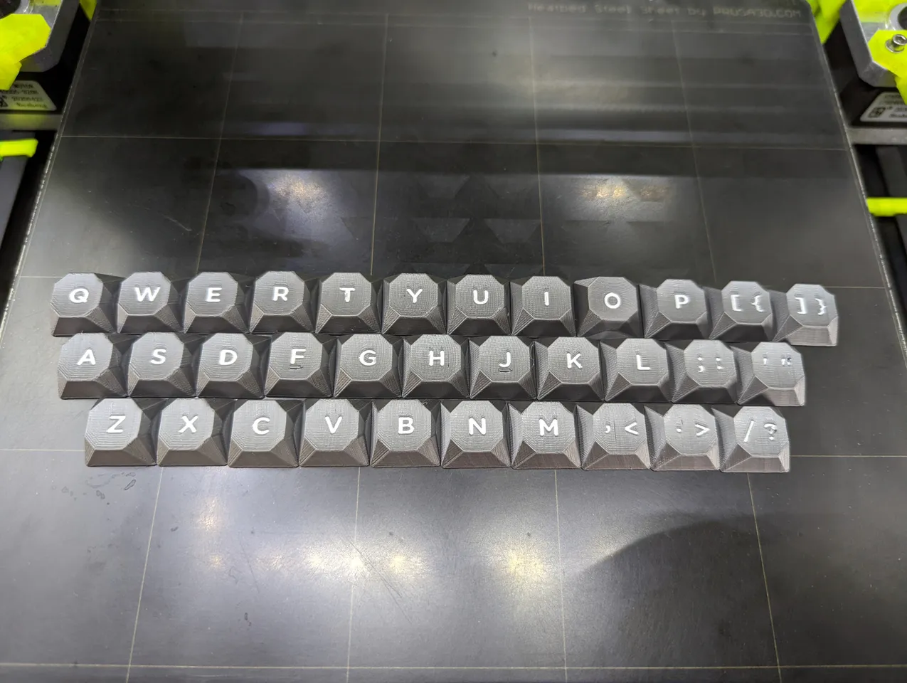 Complete Cherry MX stem keycap set optimized for 3D printing (GEM ...