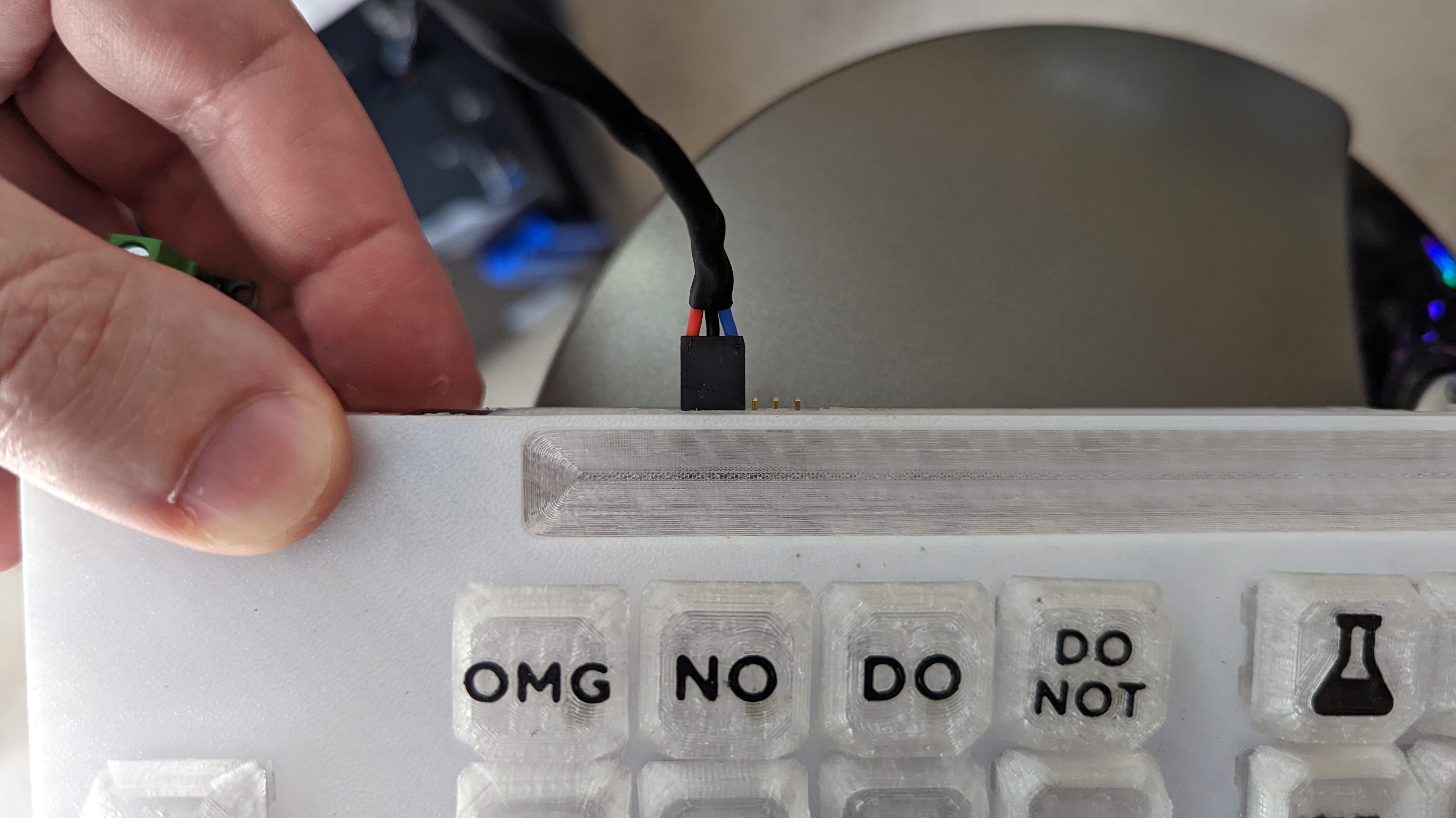 Complete low-profile Cherry MX stem keycap set optimized for 3D ...