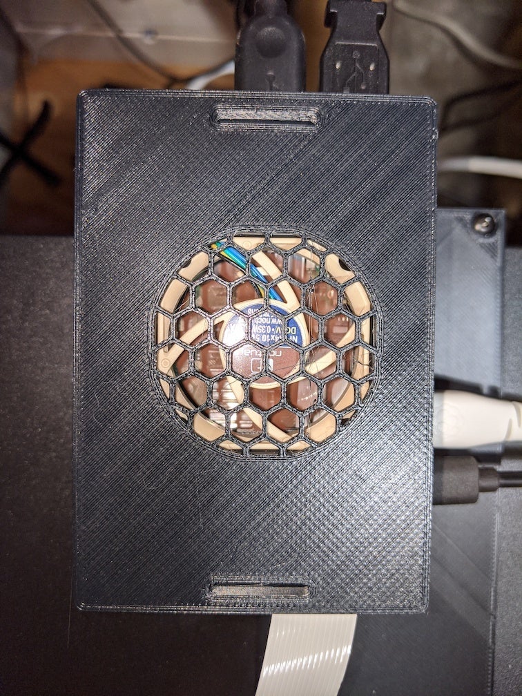 Raspberry Pi 4B case with Fan mount by GR | Download free STL model ...