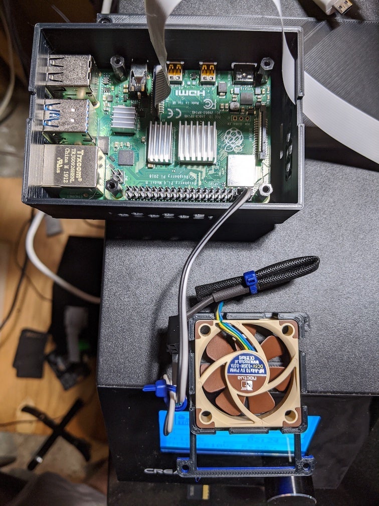 Raspberry Pi 4B case with Fan mount by GR | Download free STL model ...