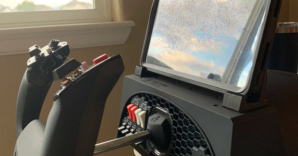 Flight Simulator Yoke iPad Mounting Clips by Apocrathia | Download free ...