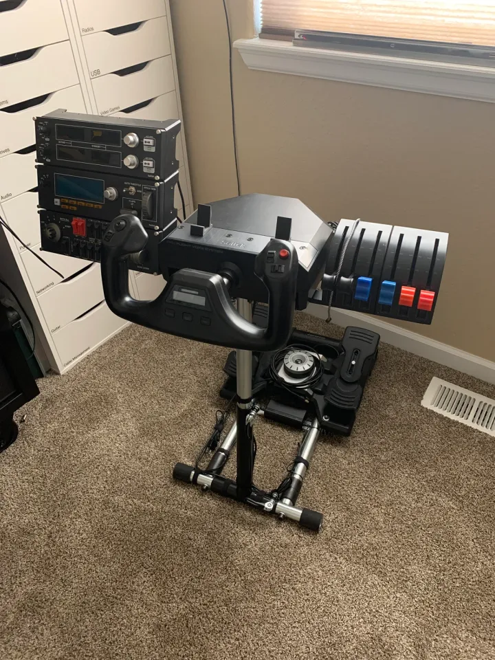 Flight Simulator Yoke iPad Mounting Clips by Apocrathia | Download free ...