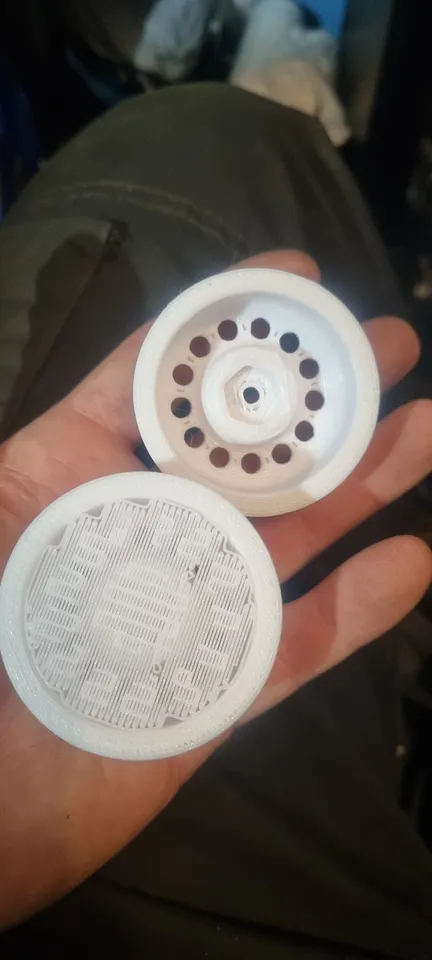 DEEP DISH STEEL RC WHEEL RIM 1:10 SCALE 52 X 26 12 MM HEX STEELIE SPARE ...