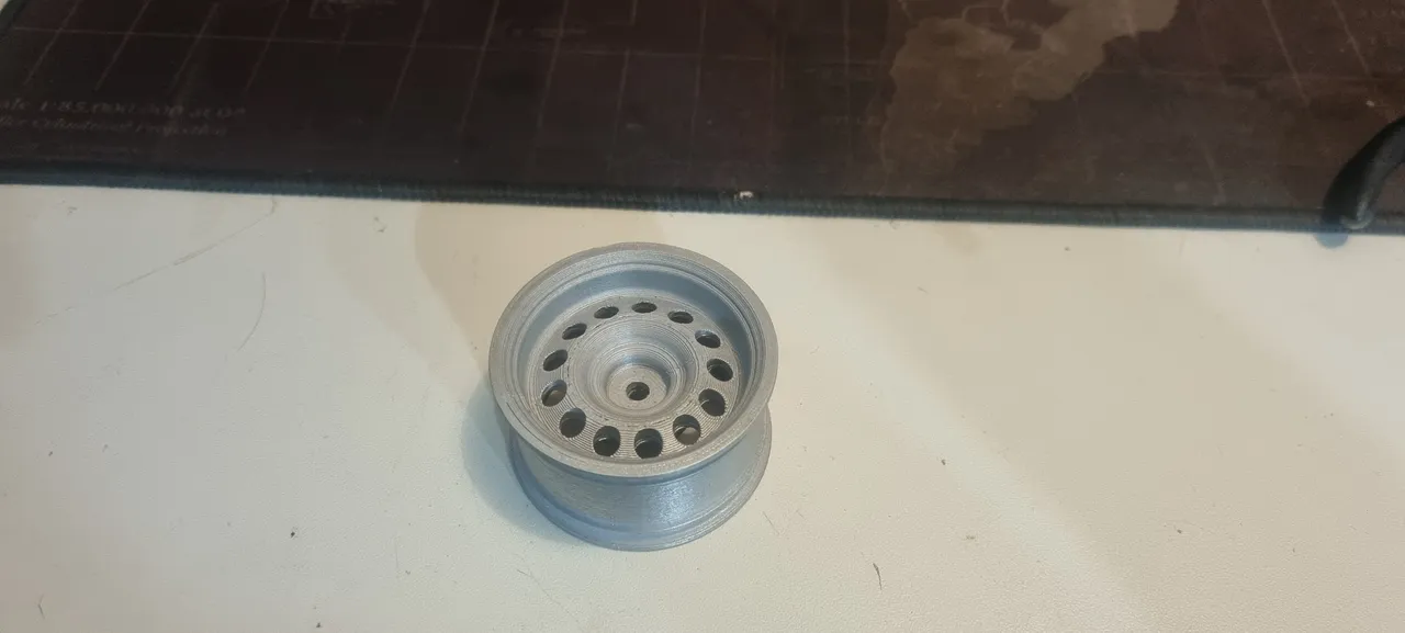 DEEP DISH STEEL RC WHEEL RIM 1:10 SCALE 52 X 26 12 MM HEX STEELIE SPARE ...