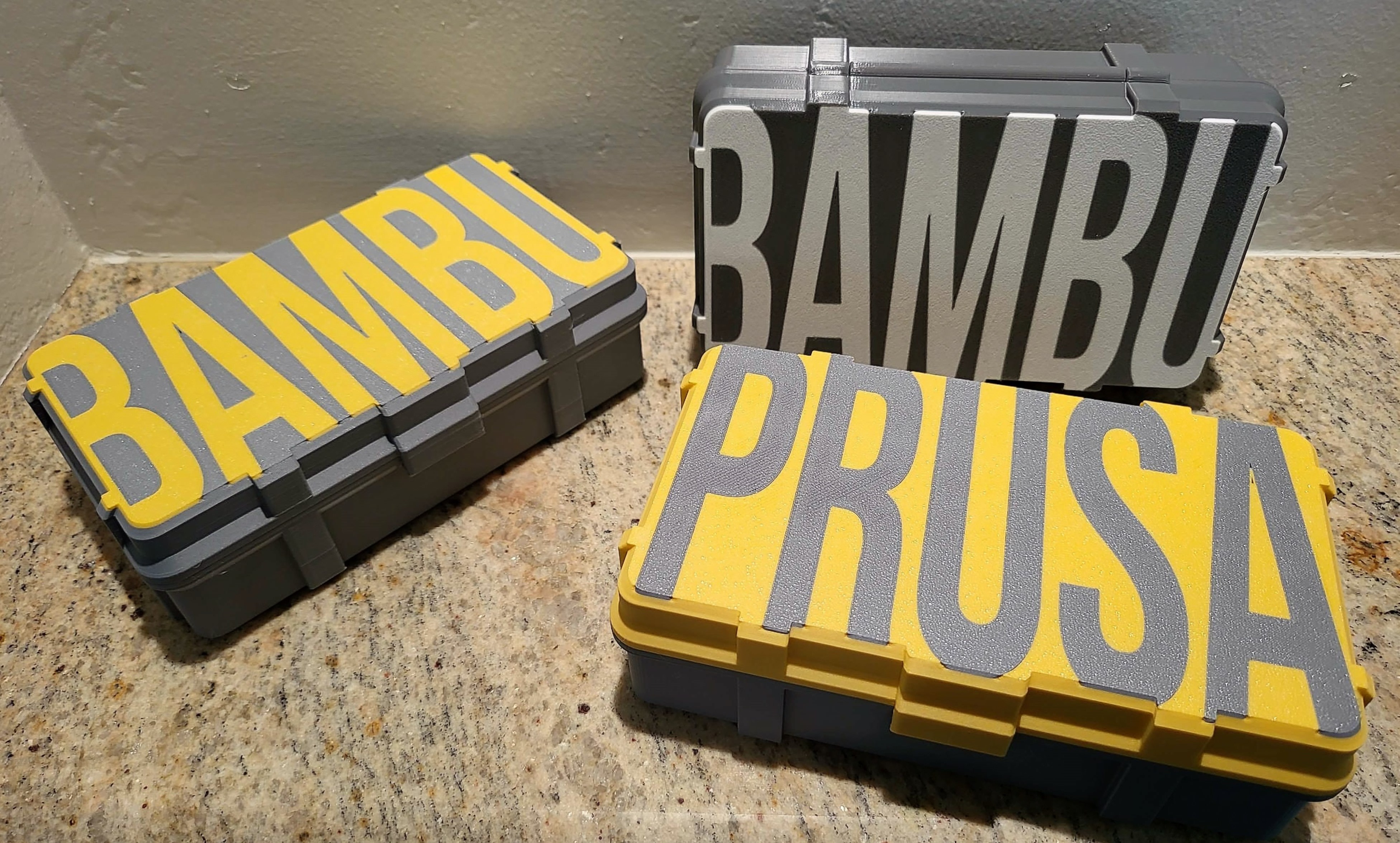 Snap together Storage Boxes for Bambu, Prusa, Generic by Chipp Walters ...
