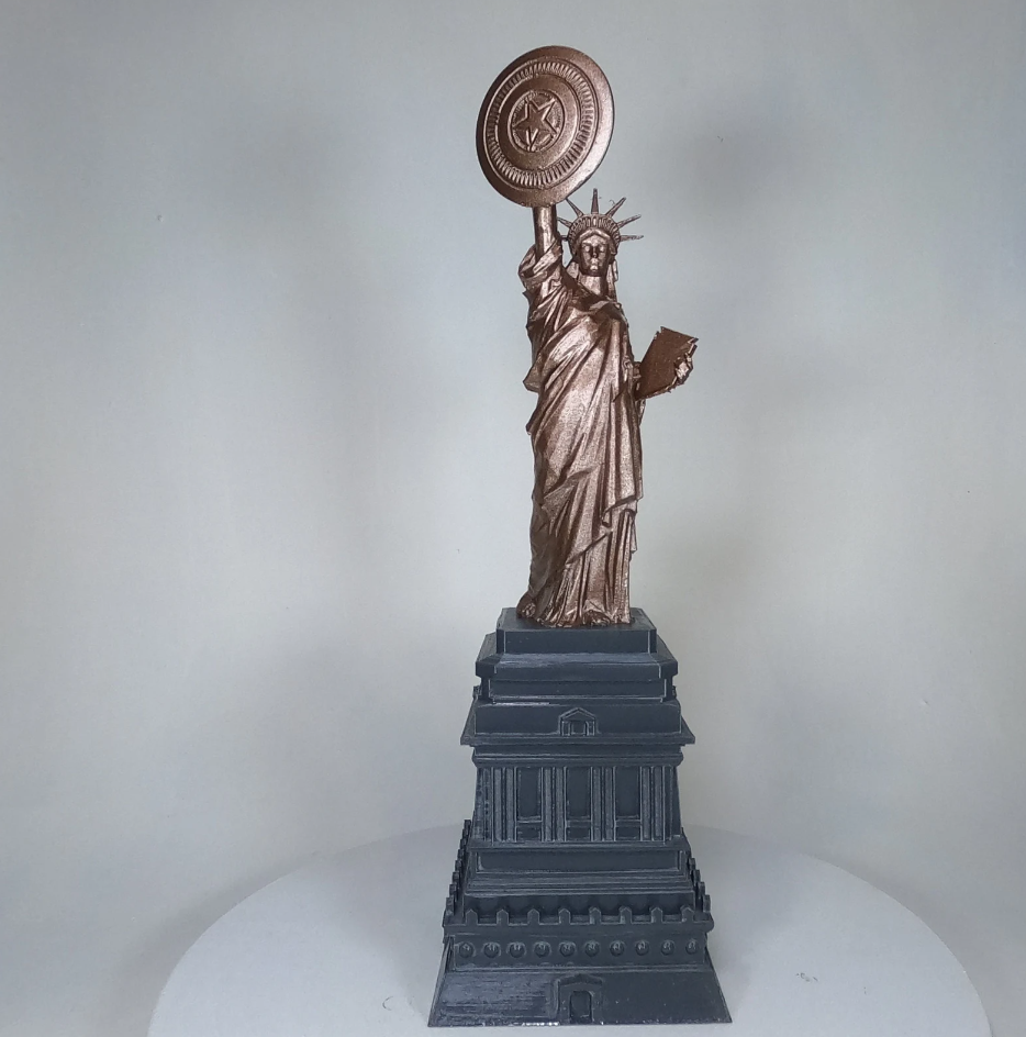 Statue Of Liberty From Spiderman Far From Home By Carter Hurdman
