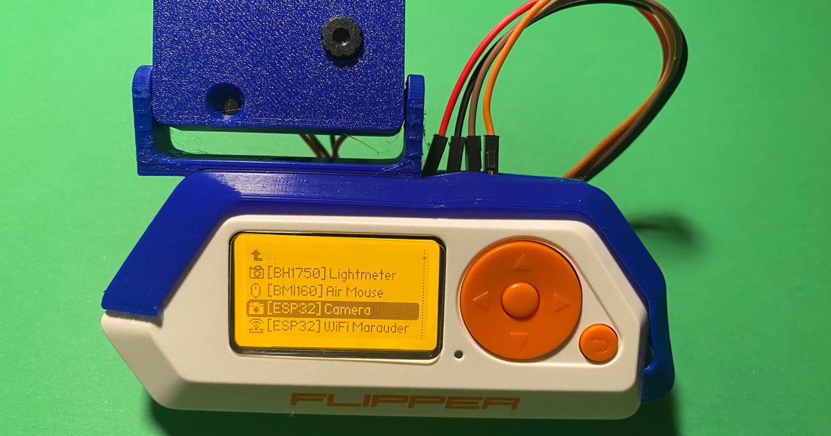 Flipper Zero Camera Case by Sam | Download free STL model | Printables.com
