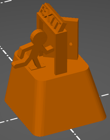 Escape Key Door by Owenator5090 | Download free STL model | Printables.com